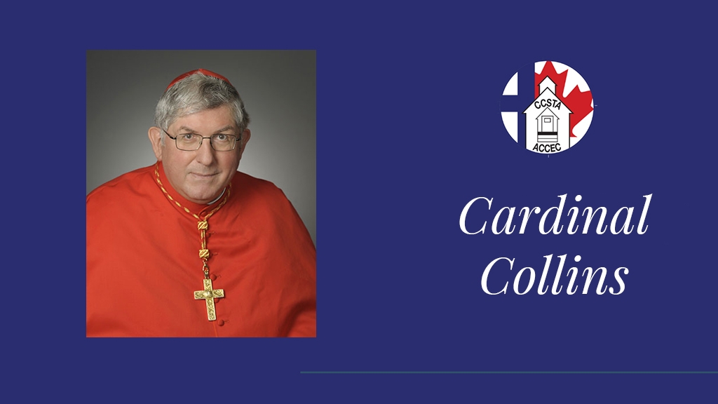 Thomas Cardinal Collins set to speak at 2017 CCSTA AGM – Canadian ...