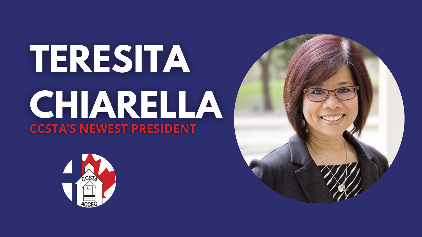 Our Newest CCSTA President: Teresita Chiarella – Canadian Catholic ...